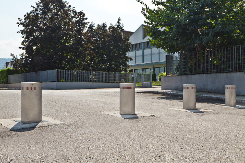 Versenkbare Poller, Absperrpoller, Hochsicherheitspoller